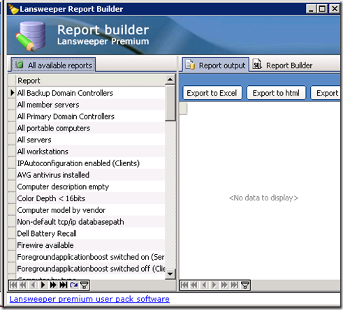 Rolfsa's Weblog: Lansweeper – Inventory Tool Extraordinaire